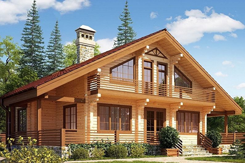 Case din lemn (80 de fotografii): proiecte și idei de design